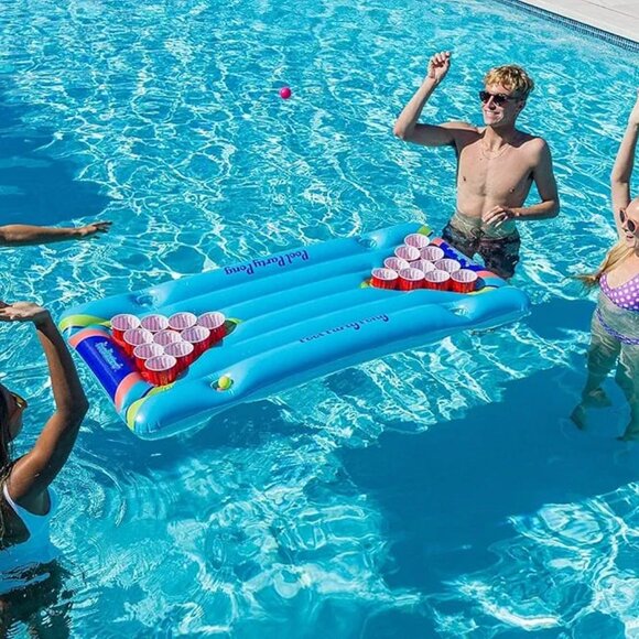 PoolCandy | Games | Poolcandy Inflatable Pool Party Pong An Easy To Set ...